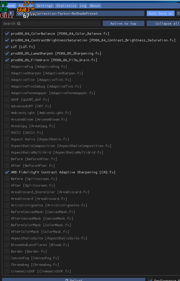 求一个汉化版的ReShade-ODDBA社区
