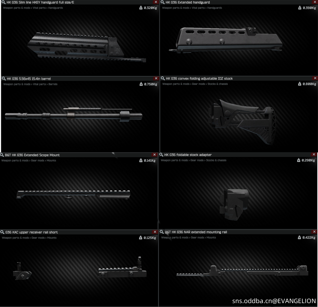 【原创】【AKI-3.8.X】【v.1.7.4】G36 Mod 0 极限威力加强版-ODDBA社区