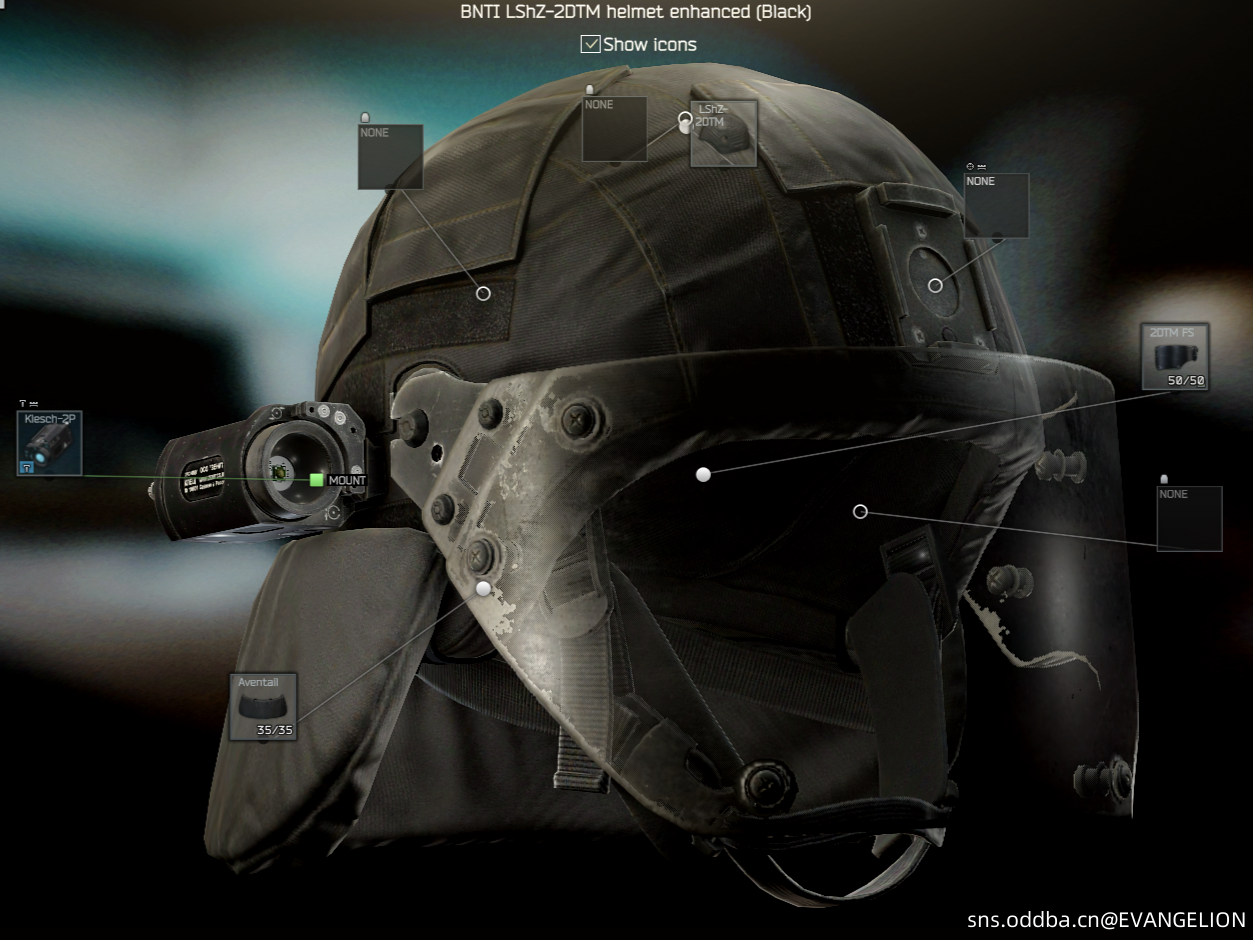 【原创】【AKI-3.8.X】正统的LShZ-2DTM头盔（增强型）-ODDBA社区