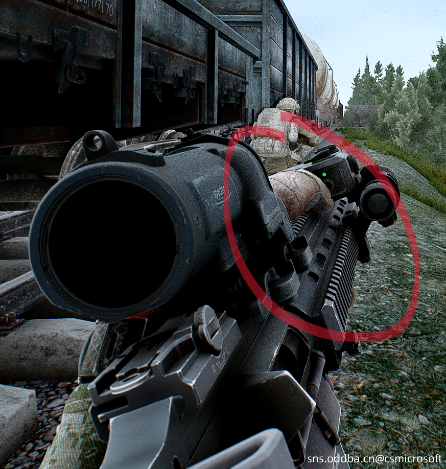 HK 416四轨护木专用 战术持握重制-ODDBA社区