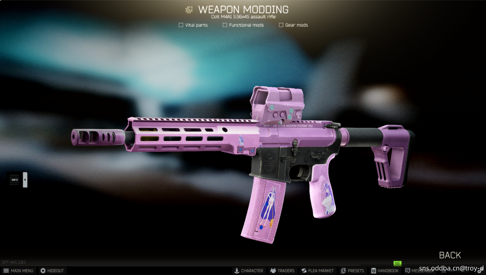 [AKI 3.8.x] 卡哇伊的武器模组（非常棒的武器配件皮肤分享！）-ODDBA社区