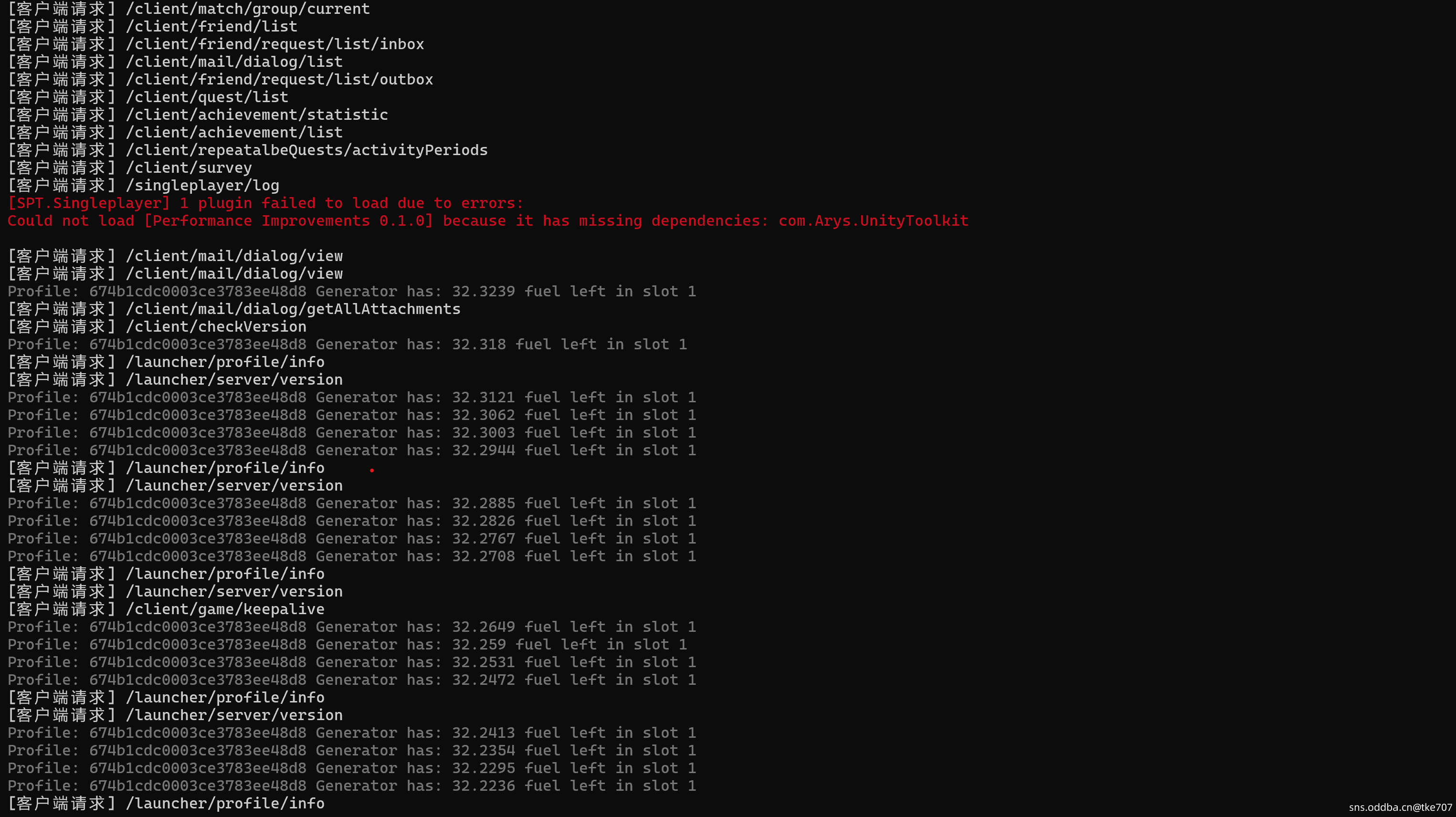 求助各位大佬，SPT 3.10.0 Release – 33420，进不了对局，不显示地点-ODDBA社区