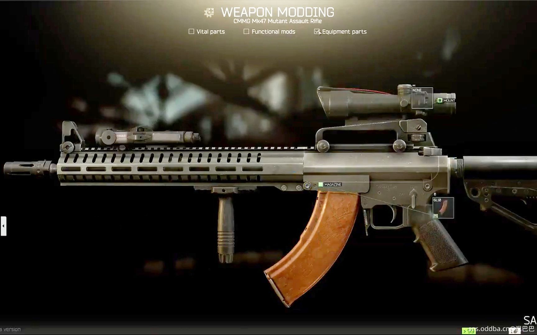 悬赏10金 做一把MK47 要求射速800 其他不改 能放到MGmod使用-ODDBA社区