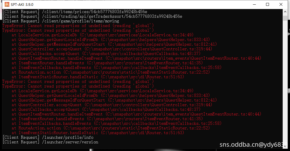 3.9.0不能接任务-ODDBA社区