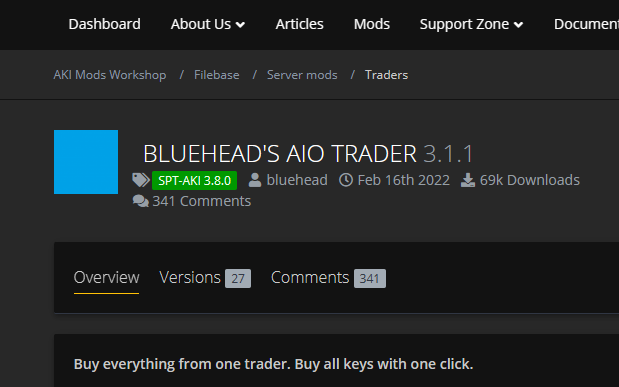 有没有大佬能更新3.8.0版本的THE BROKER经纪人mod，跪求！-ODDBA社区
